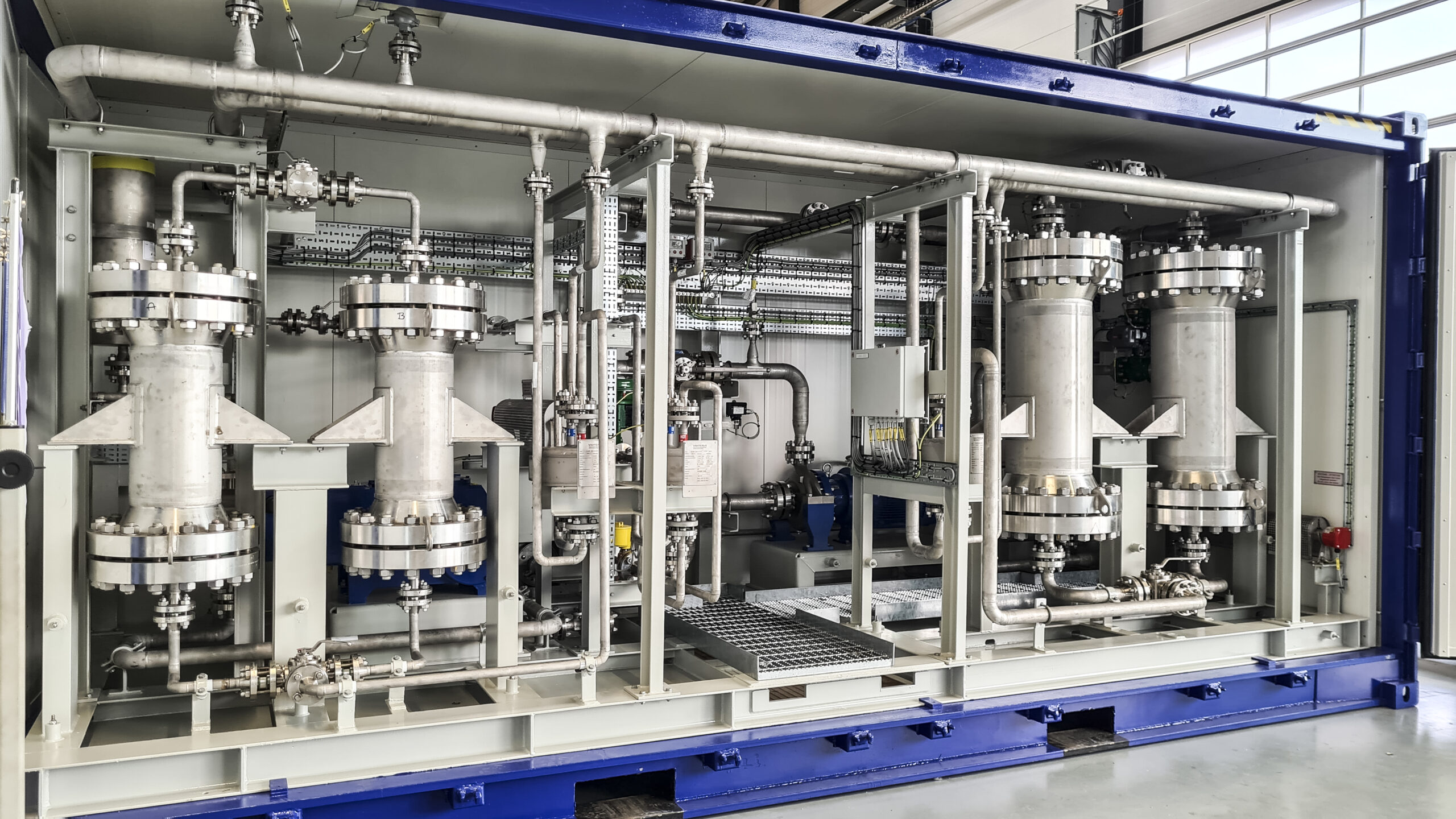 Large scale production of Green Hydrogen