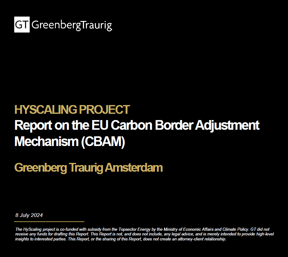 Report on the EU Carbon Border Adjustment Mechanism (CBAM)