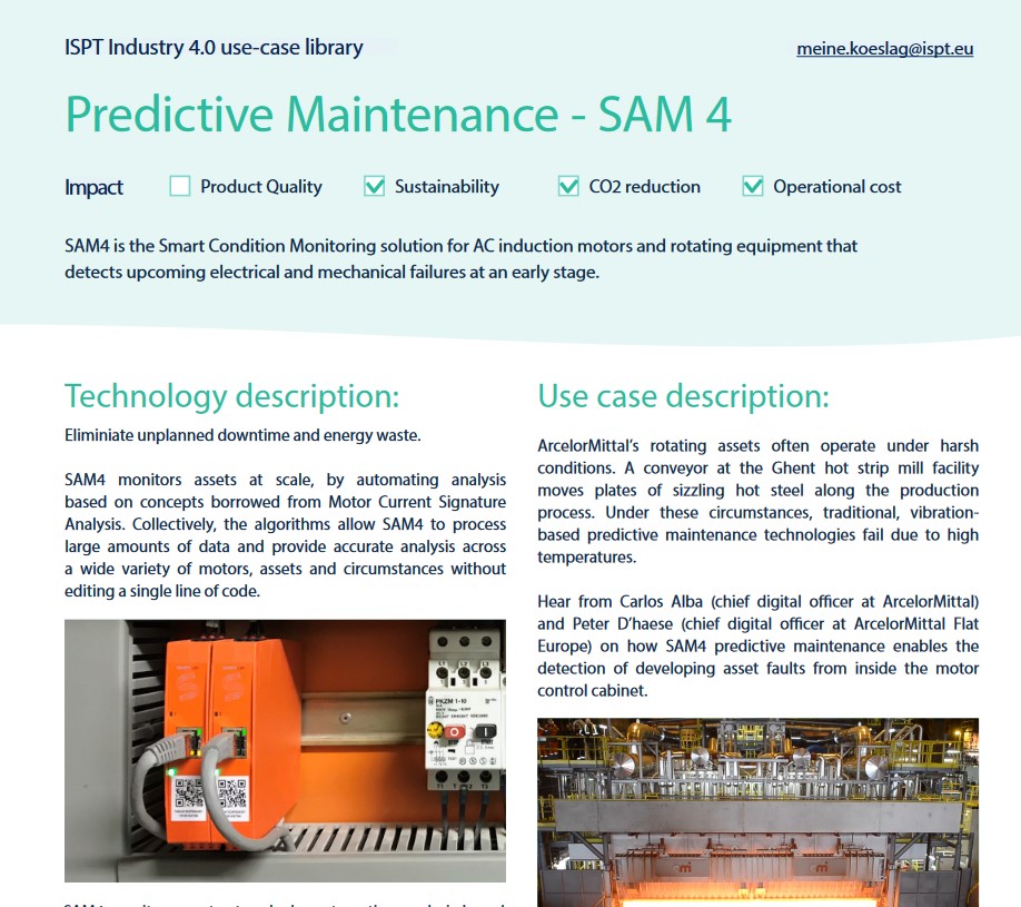 Use case: AI for Predictive Maintenance